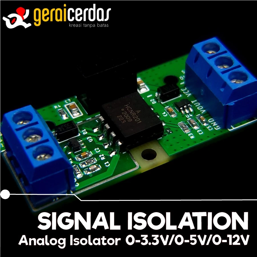 Analog Signal Isolator PCB Module for Arduino ESP32 STM32